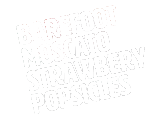 Moscato Strawberry Popsicles l Barefoot Wine